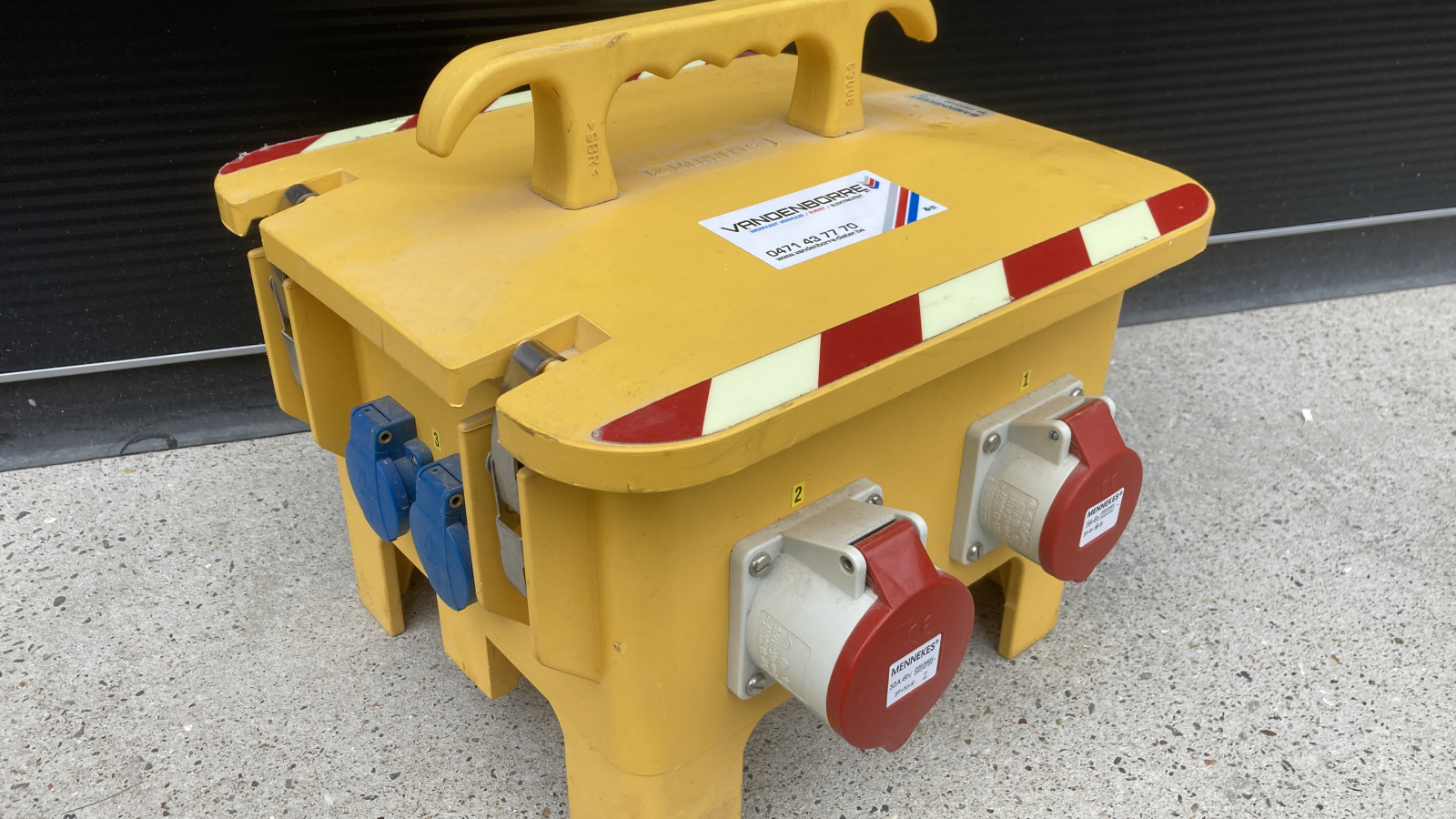 Verdeelkast - Rubber 32A | Vandenborre Dieter BV